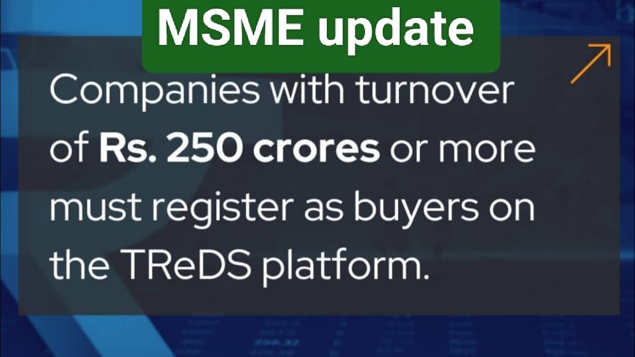 Compulsory Registration on the TReDS platform!! - YouTube