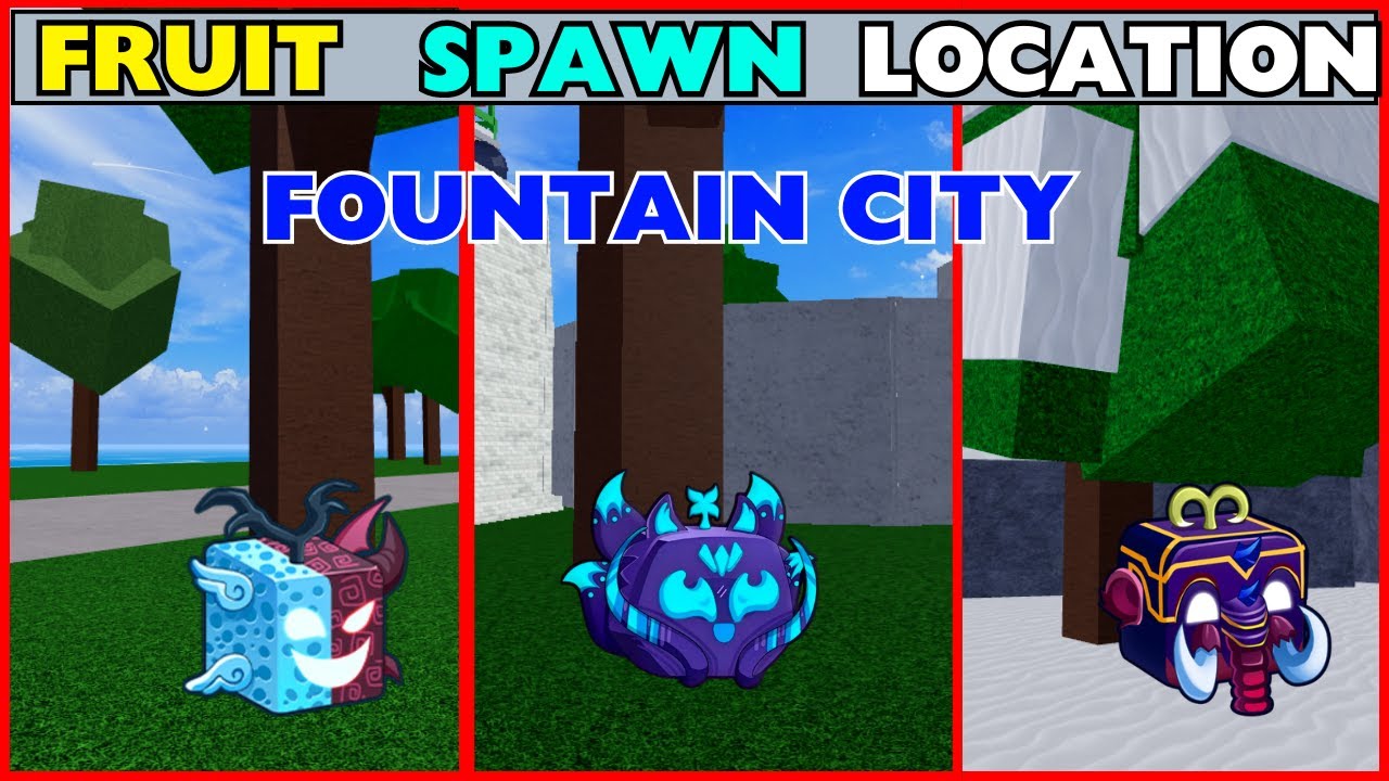 All New Blox Fruits Location 1st Sea ! Fountain City - YouTube