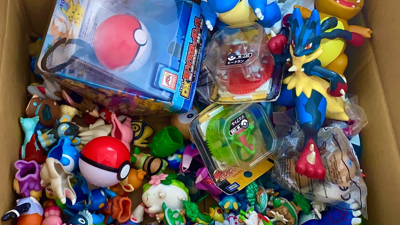 Unboxing Random Pokemon Toys from a Japan Surplus box | Plushies and ...