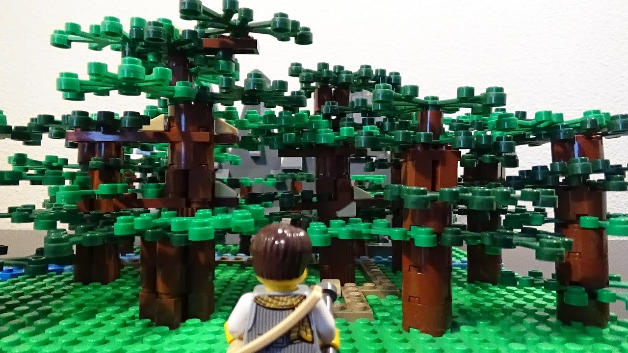 LEGO Fantasy Forest Micro MOC - Building Ideas Episode 1 - YouTube
