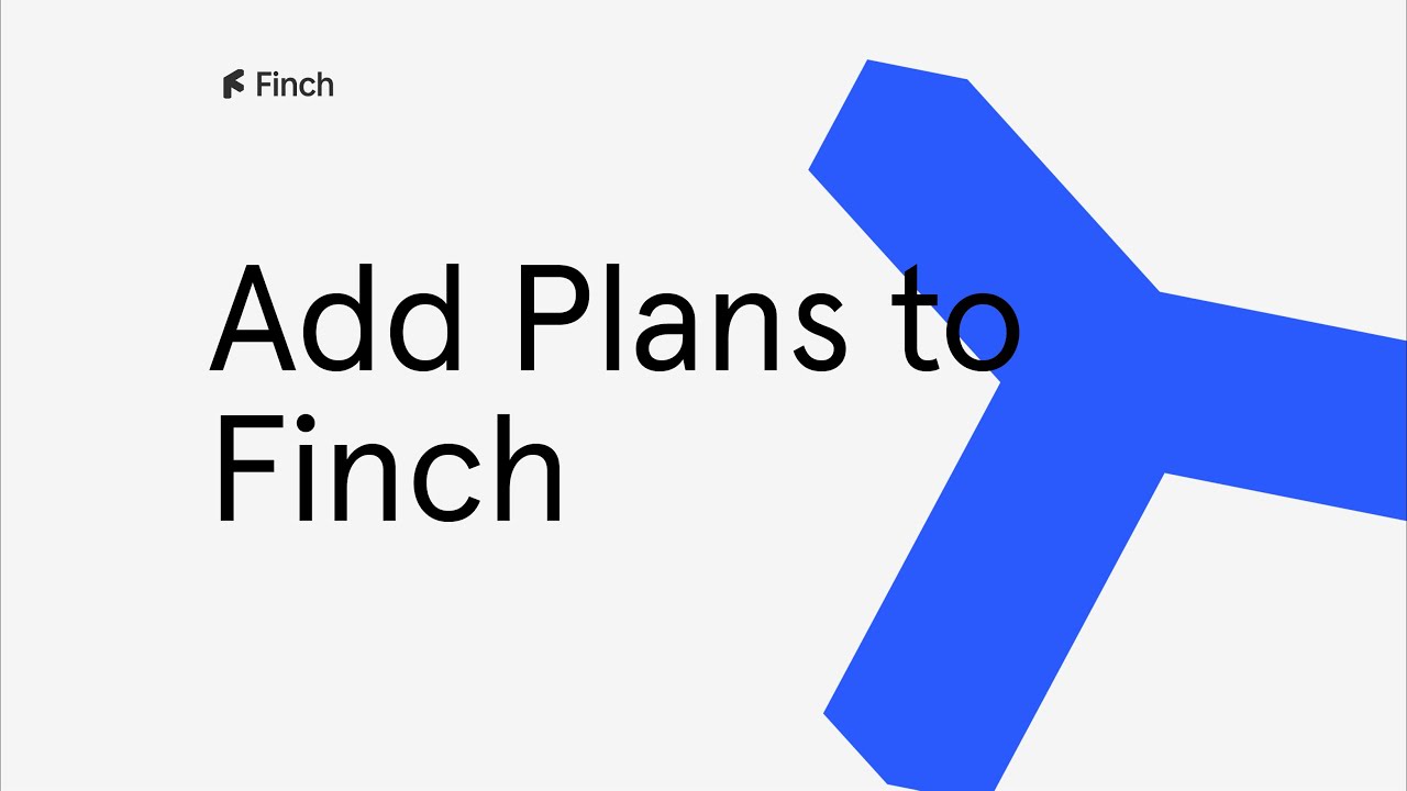 How to add your own floor plans to Finch - YouTube