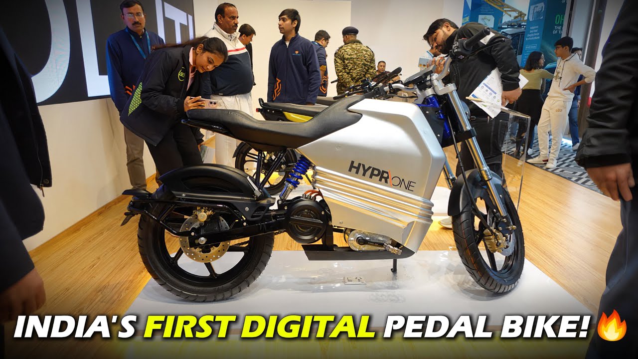 🔋 Motovolt Hyper One - 110 Kmph Speed with Pedals! First Look ...