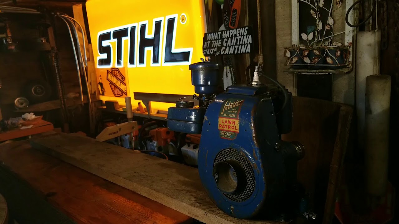 Briggs and Stratton 6S motor - YouTube