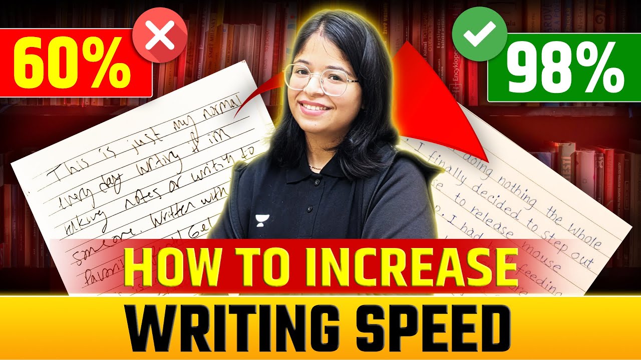 How to Increase Writing Speed | Handwriting Improvement Tips - YouTube