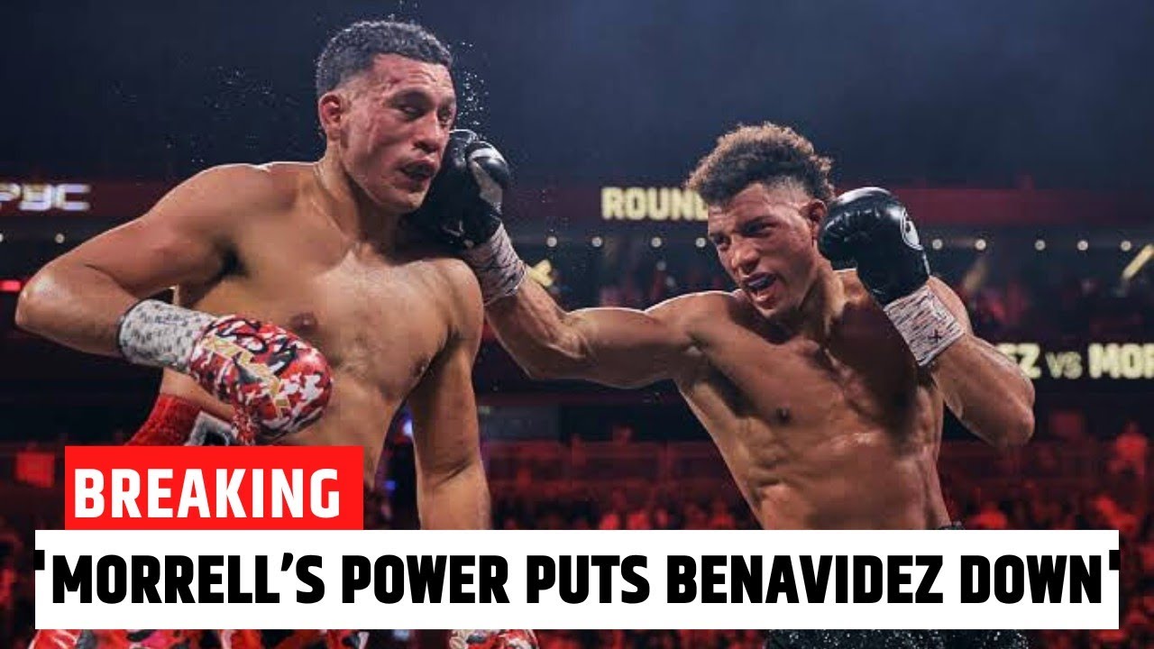 Morrell’s Power Puts Benavidez Down Despite losing - YouTube