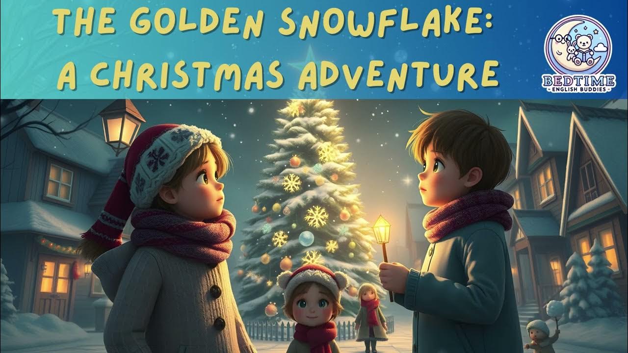 The Golden Snowflake: A Christmas Adventure | Bedtime Story | Learn ...