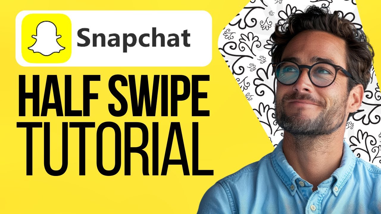 How to Half Swipe on Snapchat (2025) | All Devices - YouTube