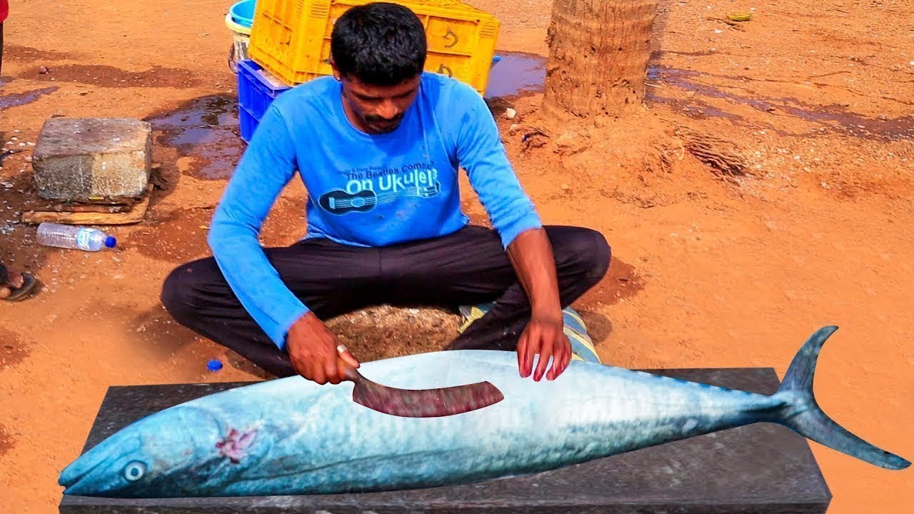Live Big Size Boneless Fish Cutting Skills | Fish Cutting Skills - YouTube