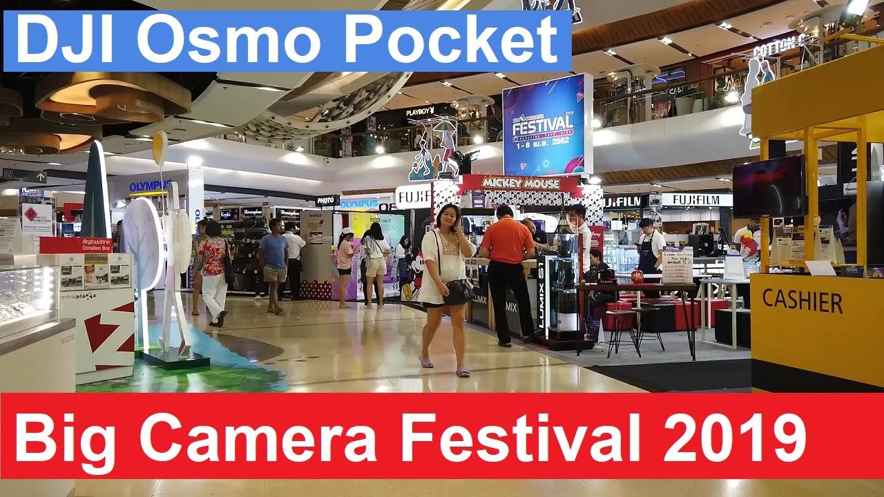BIG CAMERA FESTIVAL 2019 with DJI OSMO POCKET - YouTube