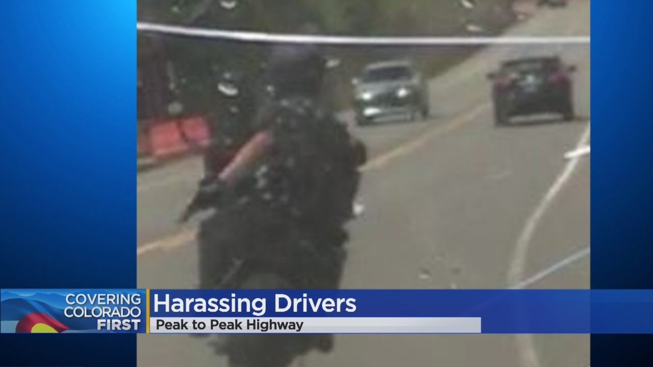 Sheriff Looking For Motorcycle Rider Who Pointed Gun At Driver On Peak ...