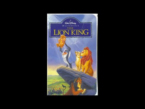Opening/Closing to The Lion King 1995 VHS (Version #3) (29th Anniversary Edition)