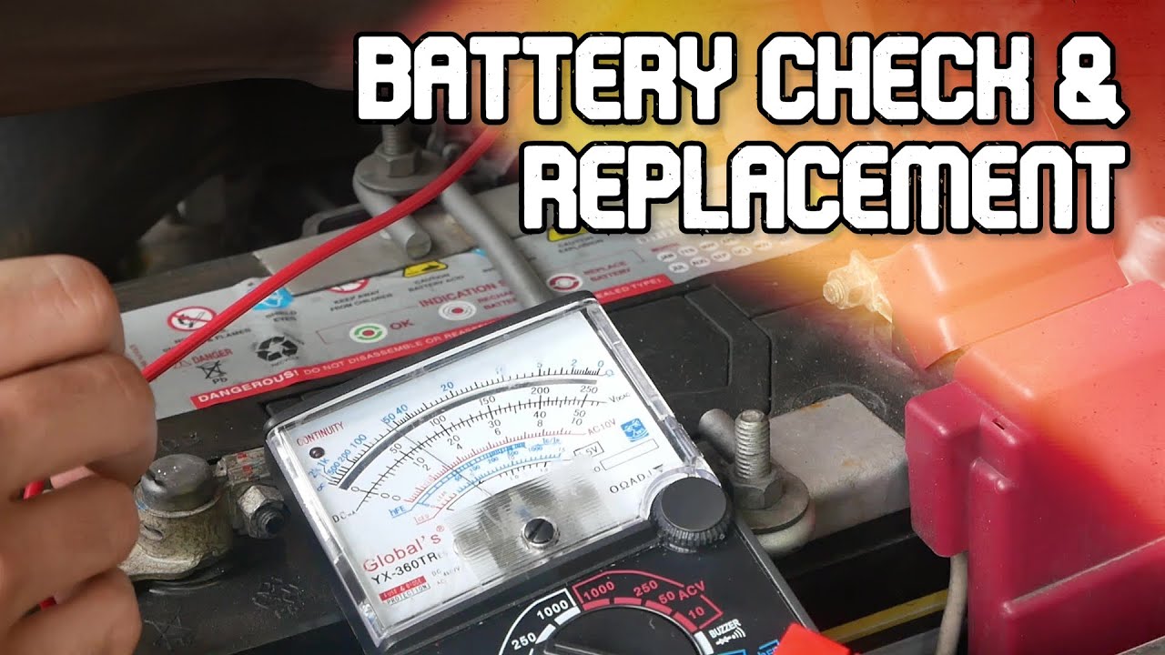 How To Check & Replace Your Battery - YouTube
