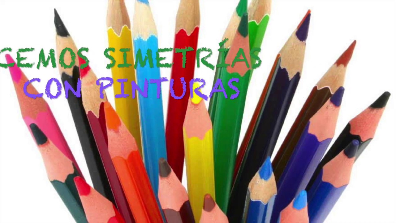 Simetría con pinturas - YouTube