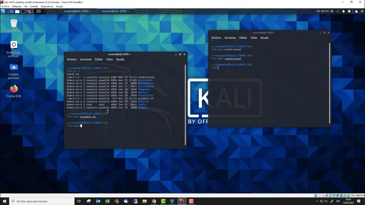 Programación Bash Shell Script En Linux Clase 5 Youtube