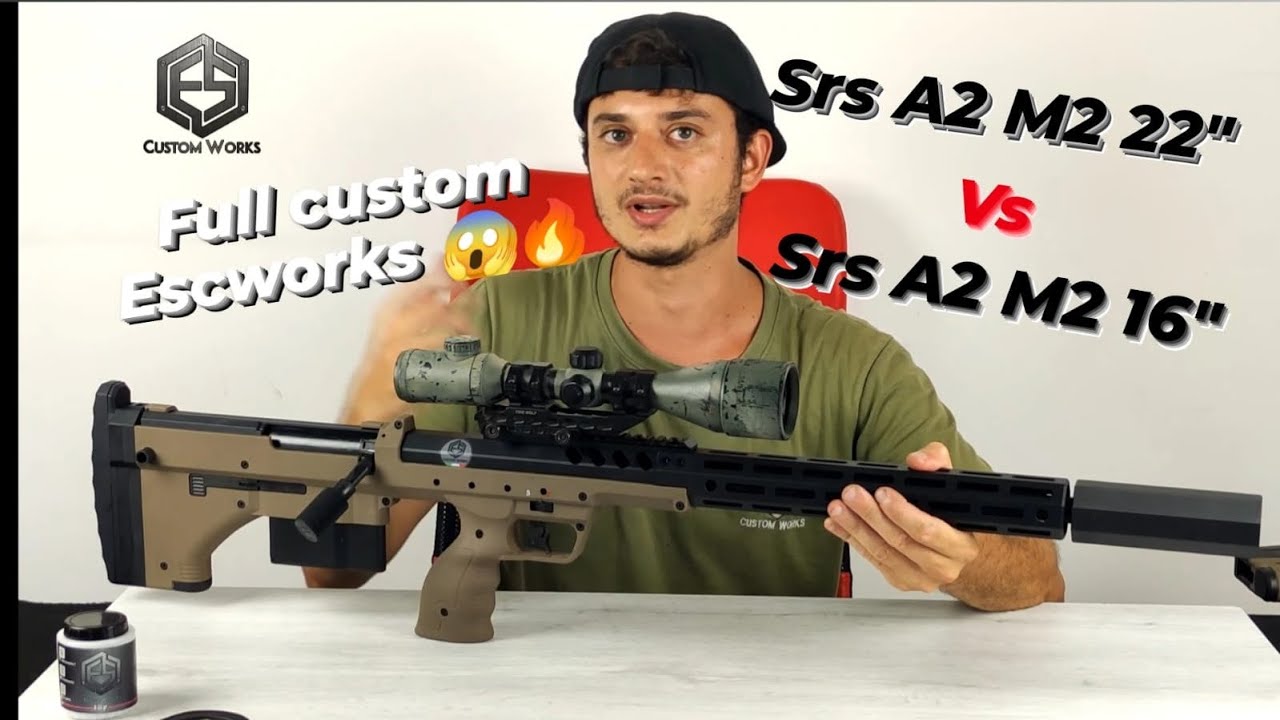 SRS A2 M2 22" vs SRS A2 M2 16" Covert FULL CUSTOM ESCWORKS ! WHAT'S THE ...
