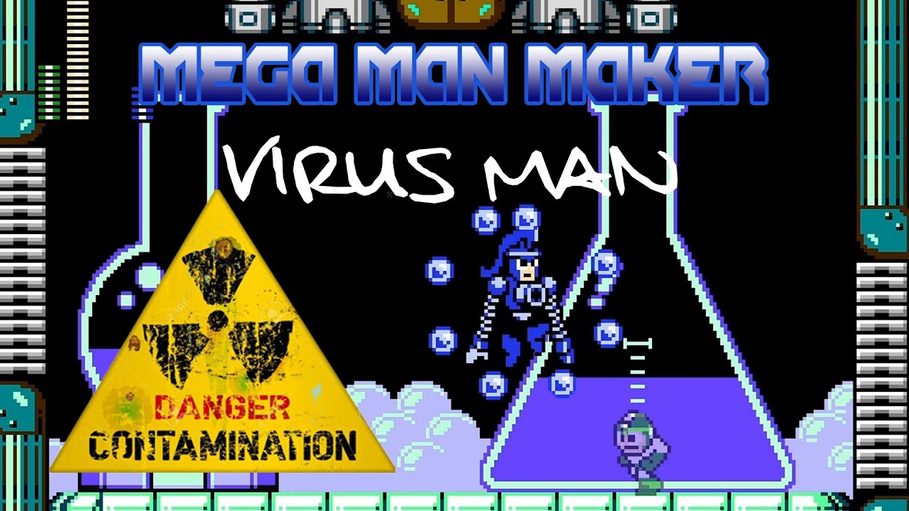 Mega Man Maker - Virus Man Mega Man Rock Force - by Terminal7TMK - YouTube