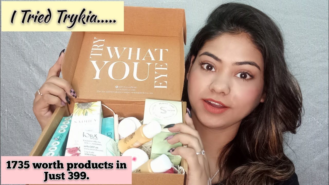 I Tried Trykia.... | 1735 Worth Products In Just Rs. 399? | The Fusion ...