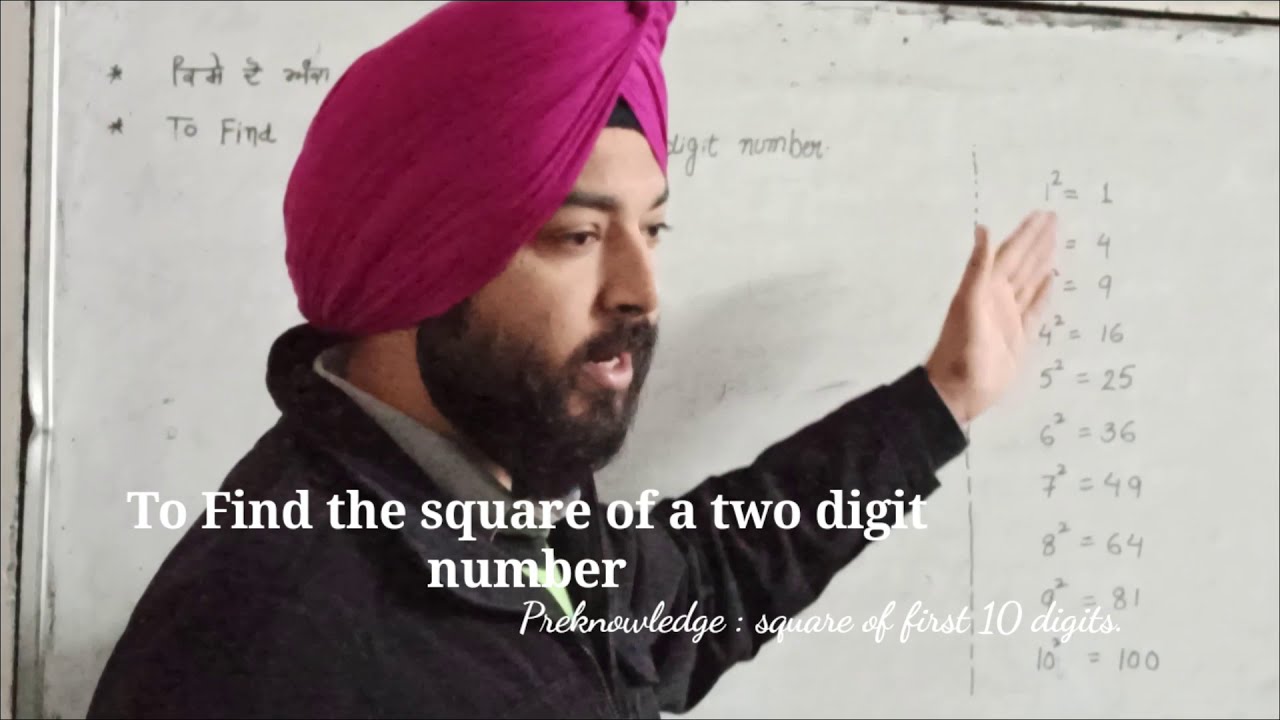 Square Of A Number Square Of Give Number vedicmaths tricks To Find Square Of A Number Square Of Give Number vedicmaths tricks To Find