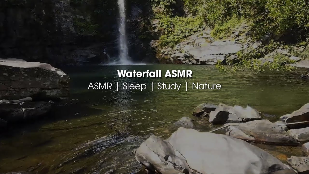 Waterfall Relaxing Music || Bird chirping - ASMR(no-music) - YouTube