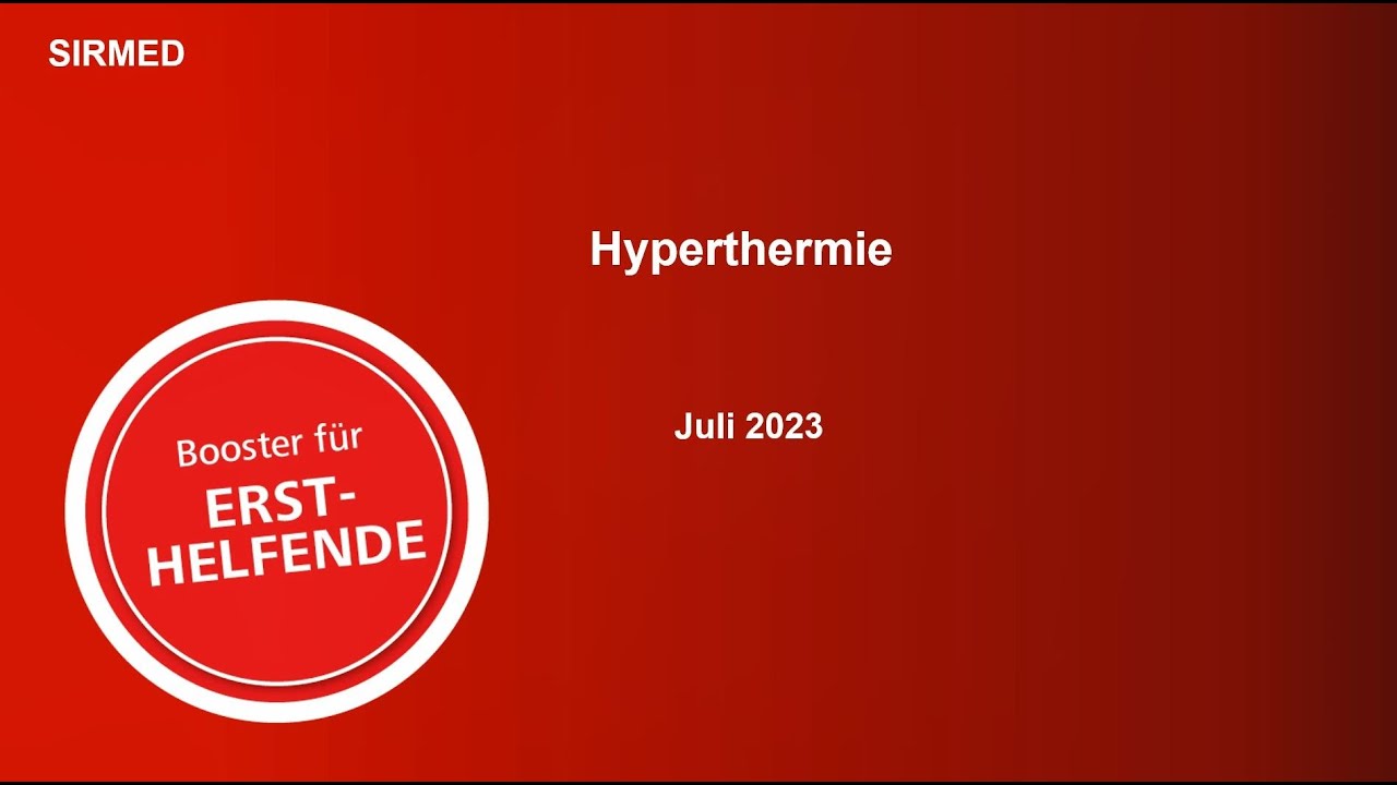 SIRMED Booster - Überhitzung / Hyperthermie - YouTube