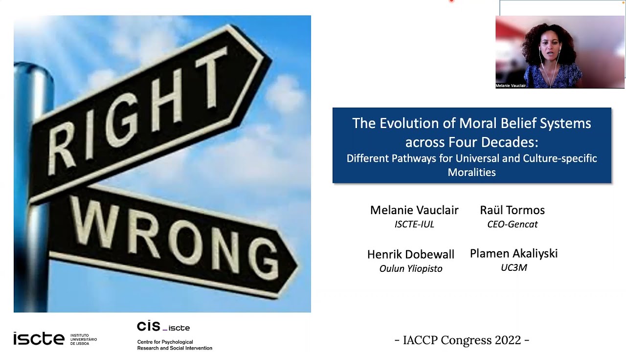 The Evolution of Moral Belief Systems across Four Decades by Melanie ...
