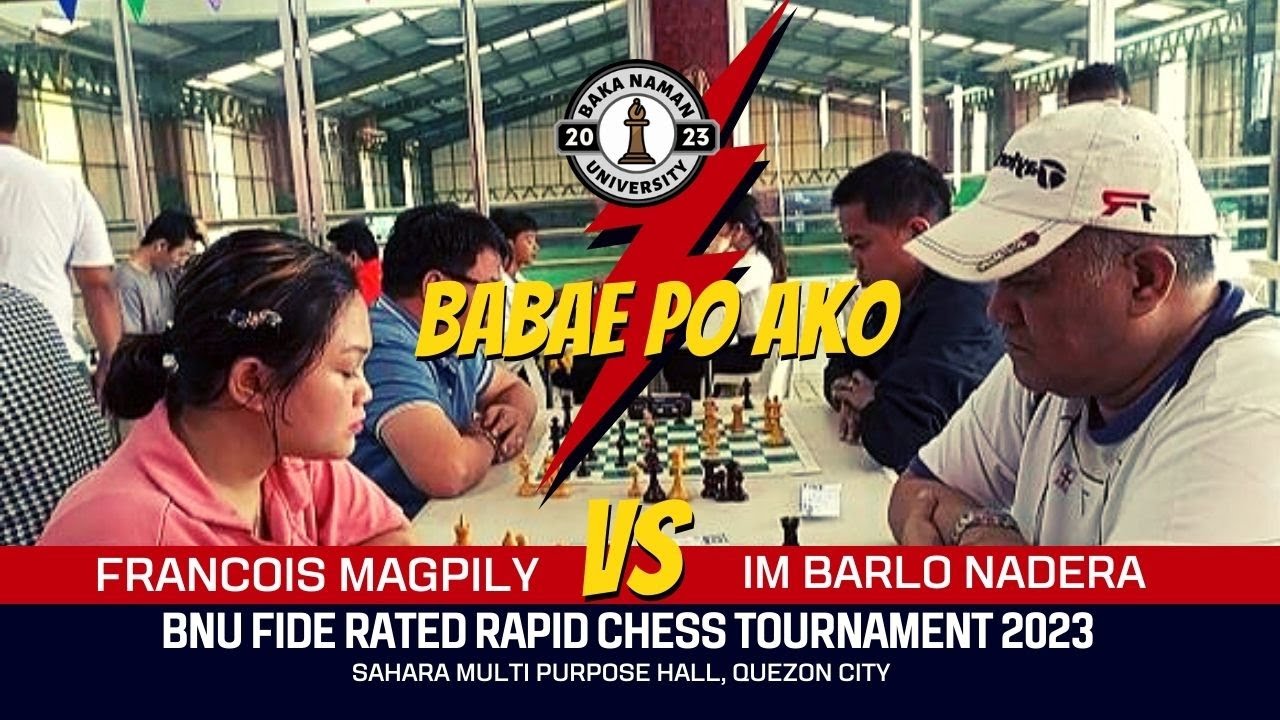 WNM Francois Marie Magpily vs IM Barlo Nadera - YouTube