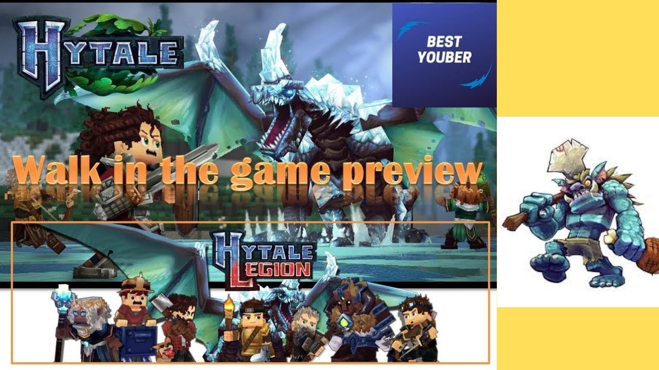 Hytale Game play walk through - top best game - YouTube