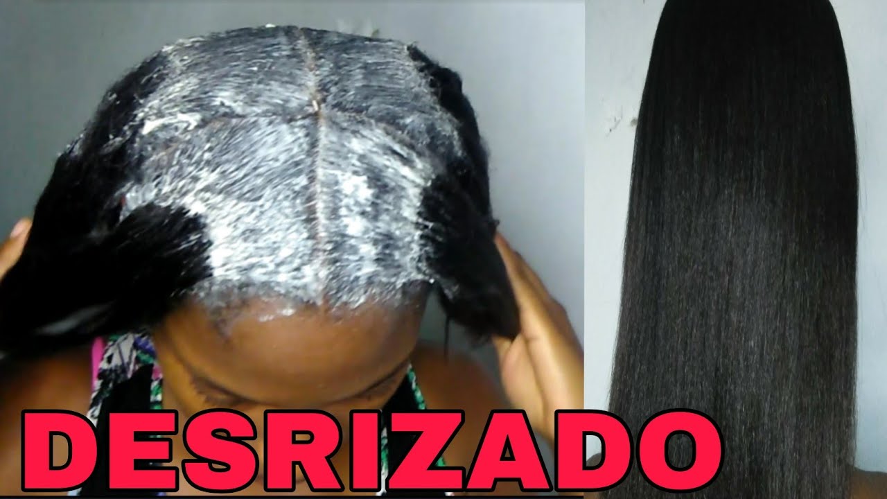 Cómo Alisó Mi Cabello En Casa /DESRIZADO/ /RELAXED/ SUAVIPELO - YouTube