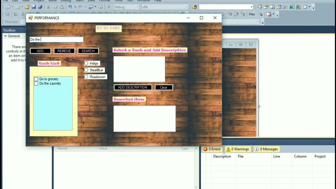 VB.NET Creating a 'to do list' step by step - YouTube