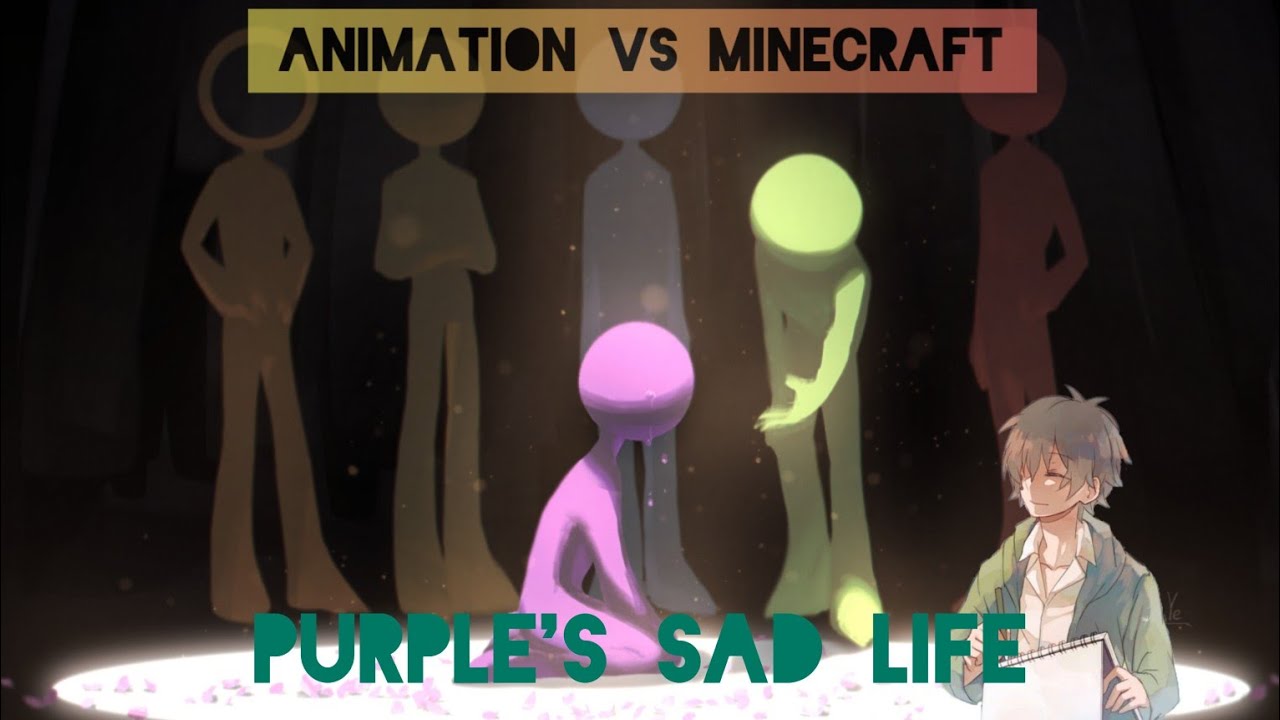 Animation vs Minecraft ep 30-Purple's Sad Life (AMV My Demons) - YouTube