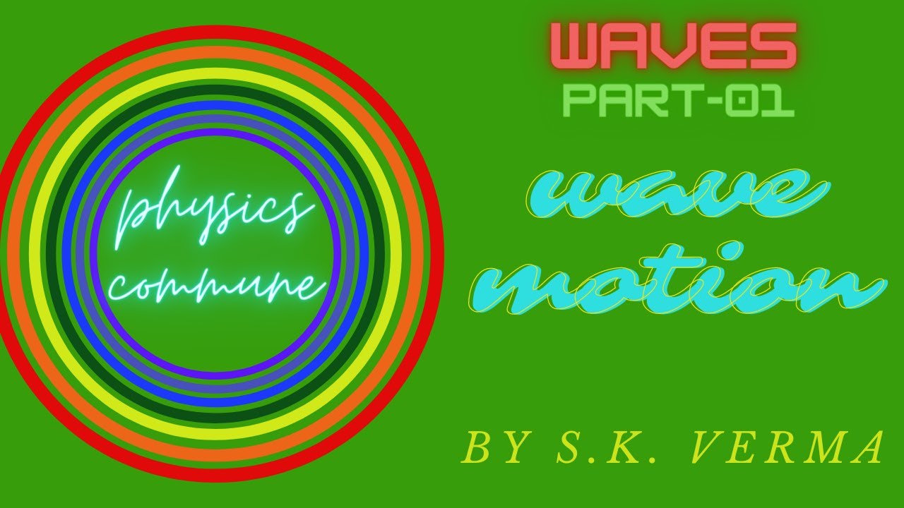 Waves Part-01 I Transfer of Disturbance and Origin of Waves | Transport ...