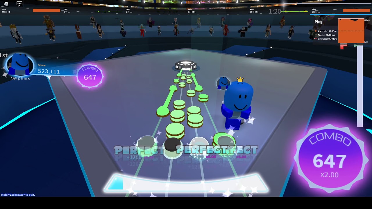 RoBeats! My Boo (Hard) -20 notespeed - YouTube