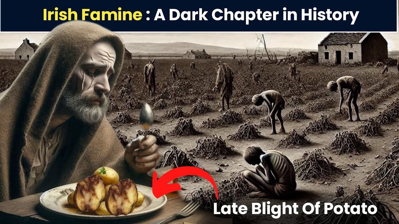 The Dark Story of Irish Potato Famine | Late Blight of Potato | - YouTube