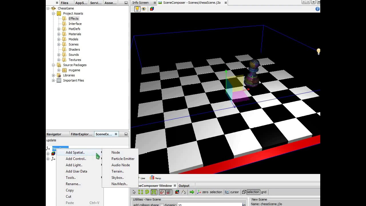 [JMonkeyEngine] Уроки по игровому движку #2. Редактирование сцены и ...