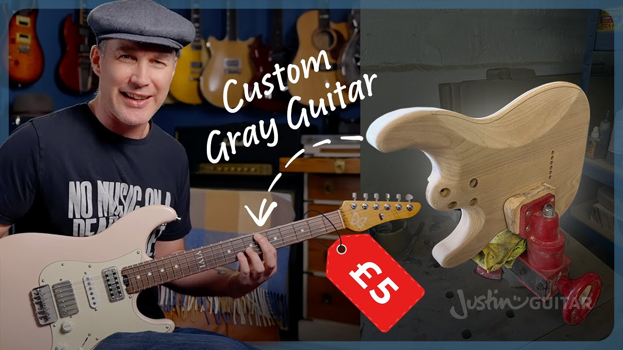 A Unique Gray Guitar Can Be Yours for £5! - YouTube