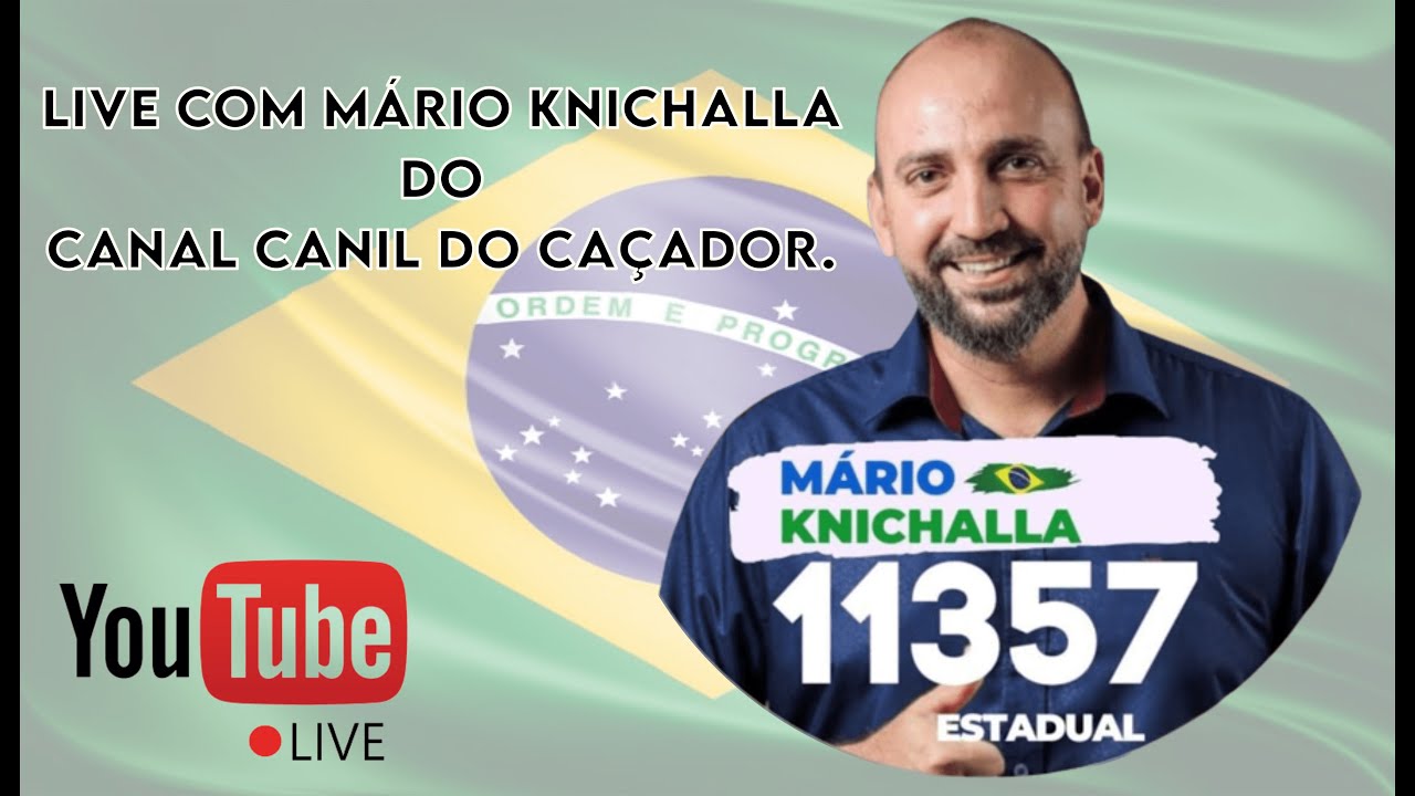 Live com Mário Knichalla do Canal Canil do Caçador. - YouTube