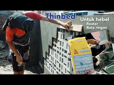 cara pasang Roster LB4 untuk pagar depan rumah - YouTube