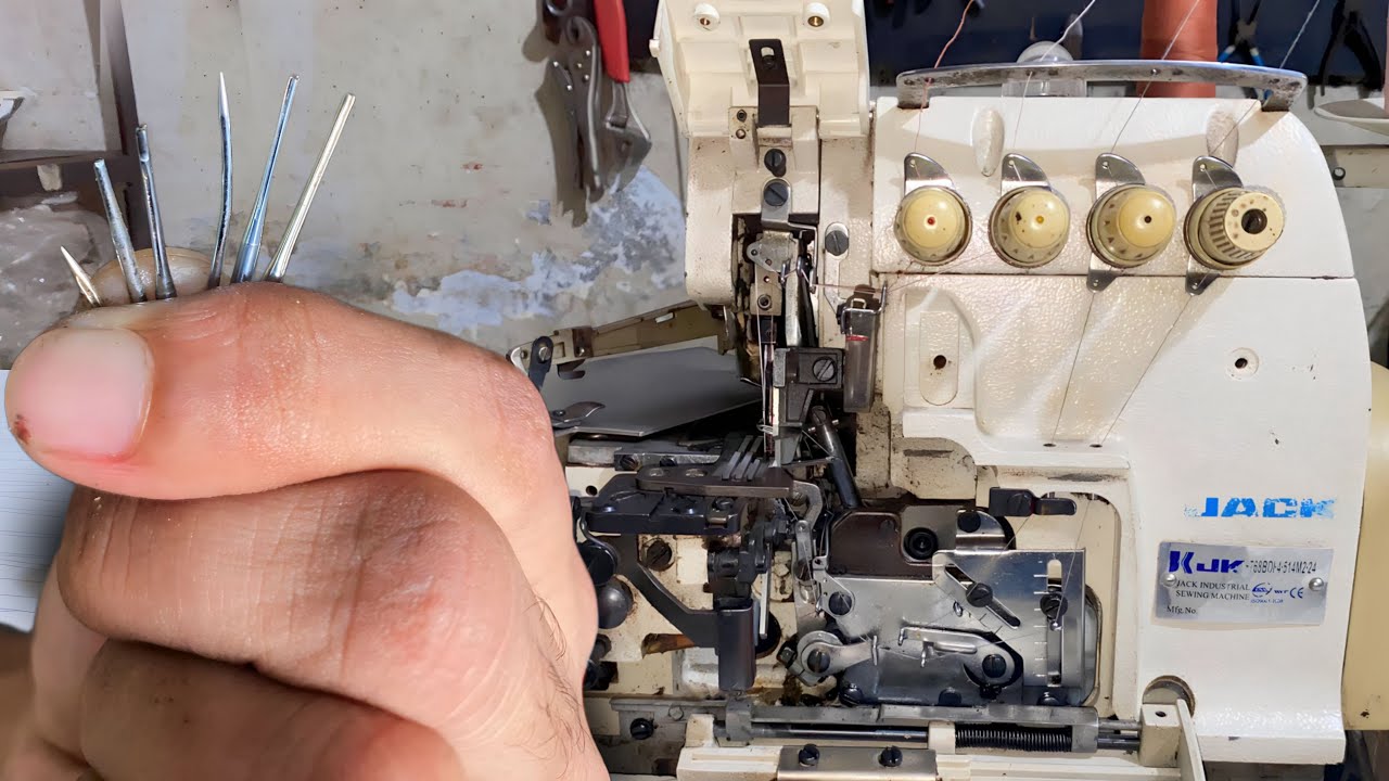 Overlock Machine Needles Breaking Problem|Safty Machine Needle Breaking ...