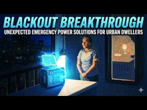 Blackout Breakthrough Unexpected Emergency Power Solutions for Urban ...