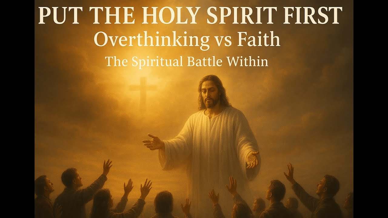 PUT THE HOLY SPIRIT FIRST- Overthinking vs Faith — The Spiritual Battle ...