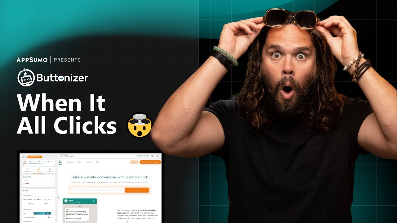 Keep Visitors On-Page Longer with Buttonizer - YouTube