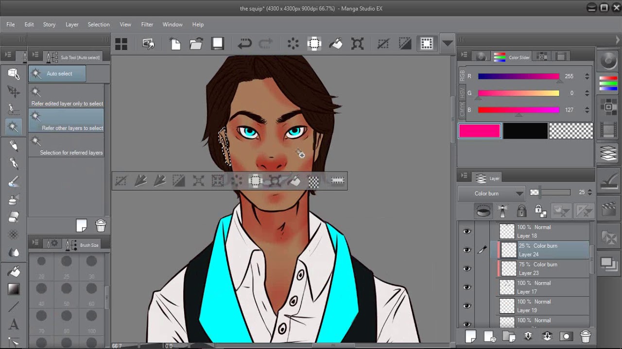 The Squip - Speedpaint (bmc fanart) - YouTube