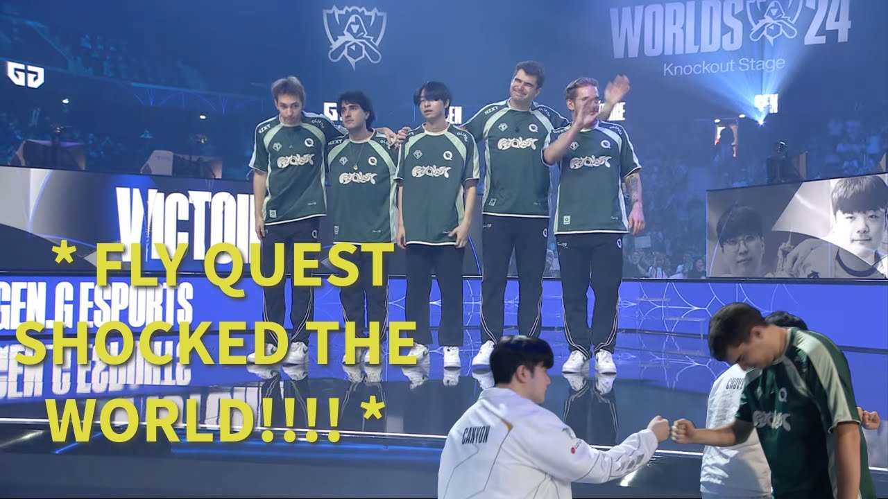 * CRAP! FLY QUEST ALMOST DEFEATS GEN G IN CLOSEST MATCH EVER WORLDS ...