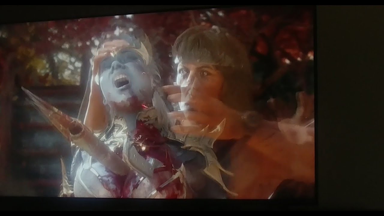 Mortal Kombat 11 Ultimate Rambo Throat Rip Fatality on Sindel Ryona ...