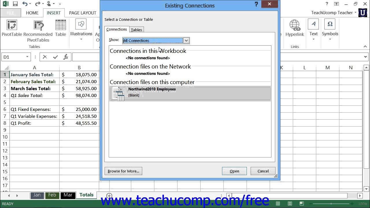 Excel 2013 Tutorial Manually Creating a PivotTable Microsoft Training Lesson 31.2 - YouTube
