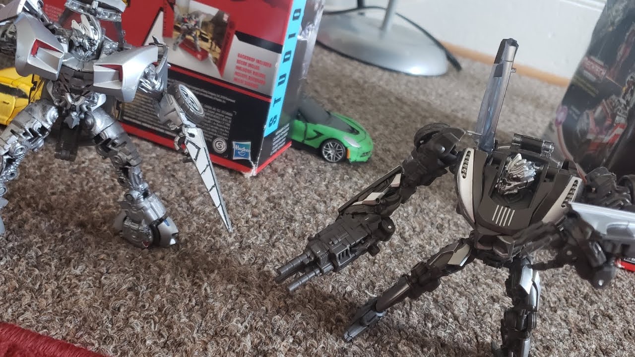 Transformers Sideswipe vs Sideways stop motion - YouTube