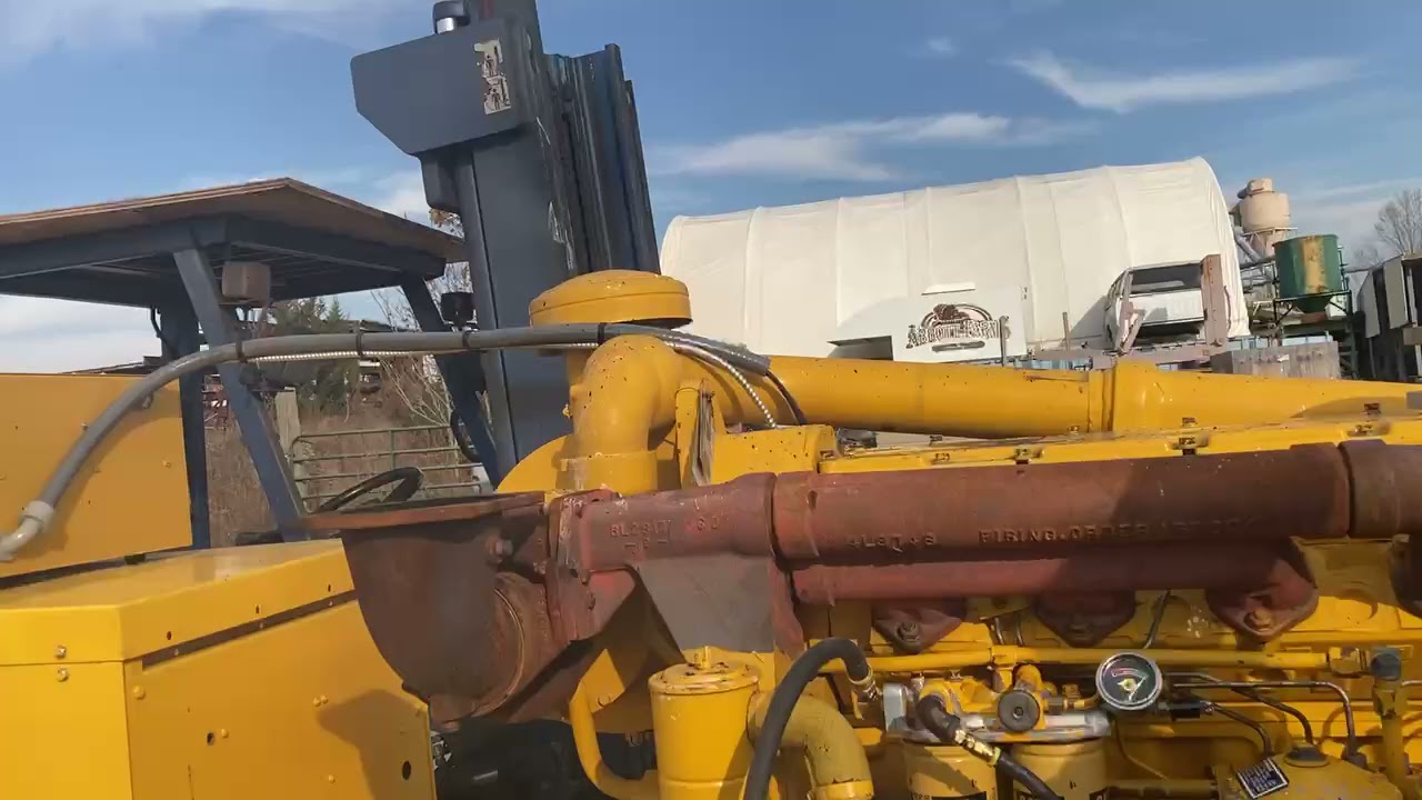 #273D • Cat D343 Genset for sale - YouTube