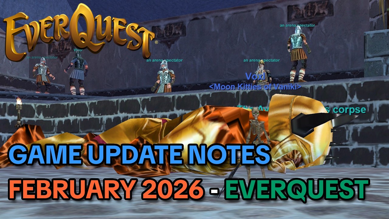 February 2026 Everquest Patch Notes - YouTube