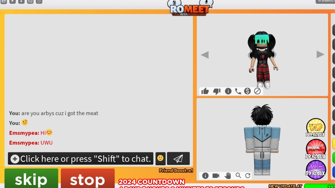 I'm the rizzler, rizzing people up in ro-meet (roblox) - YouTube