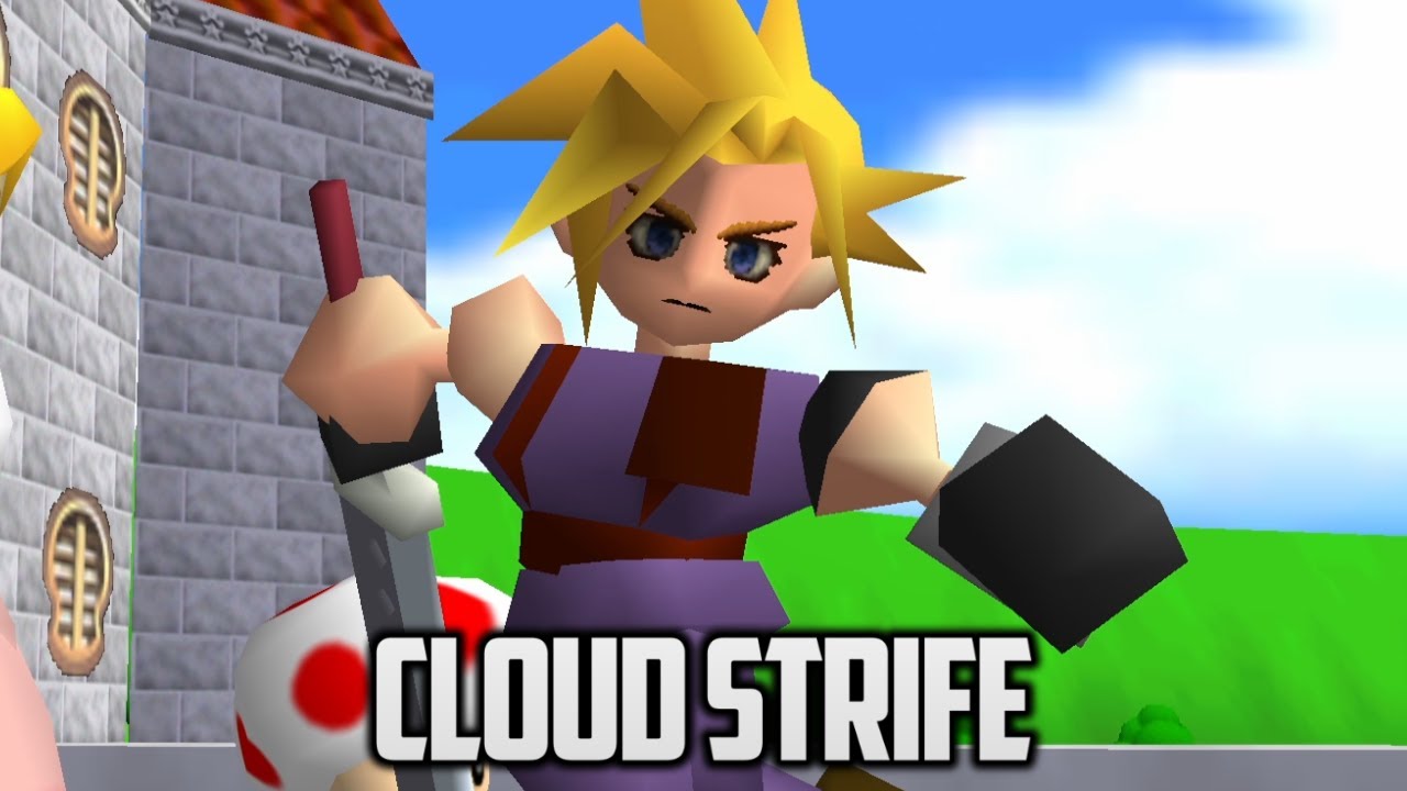 Cloud Strife Mario